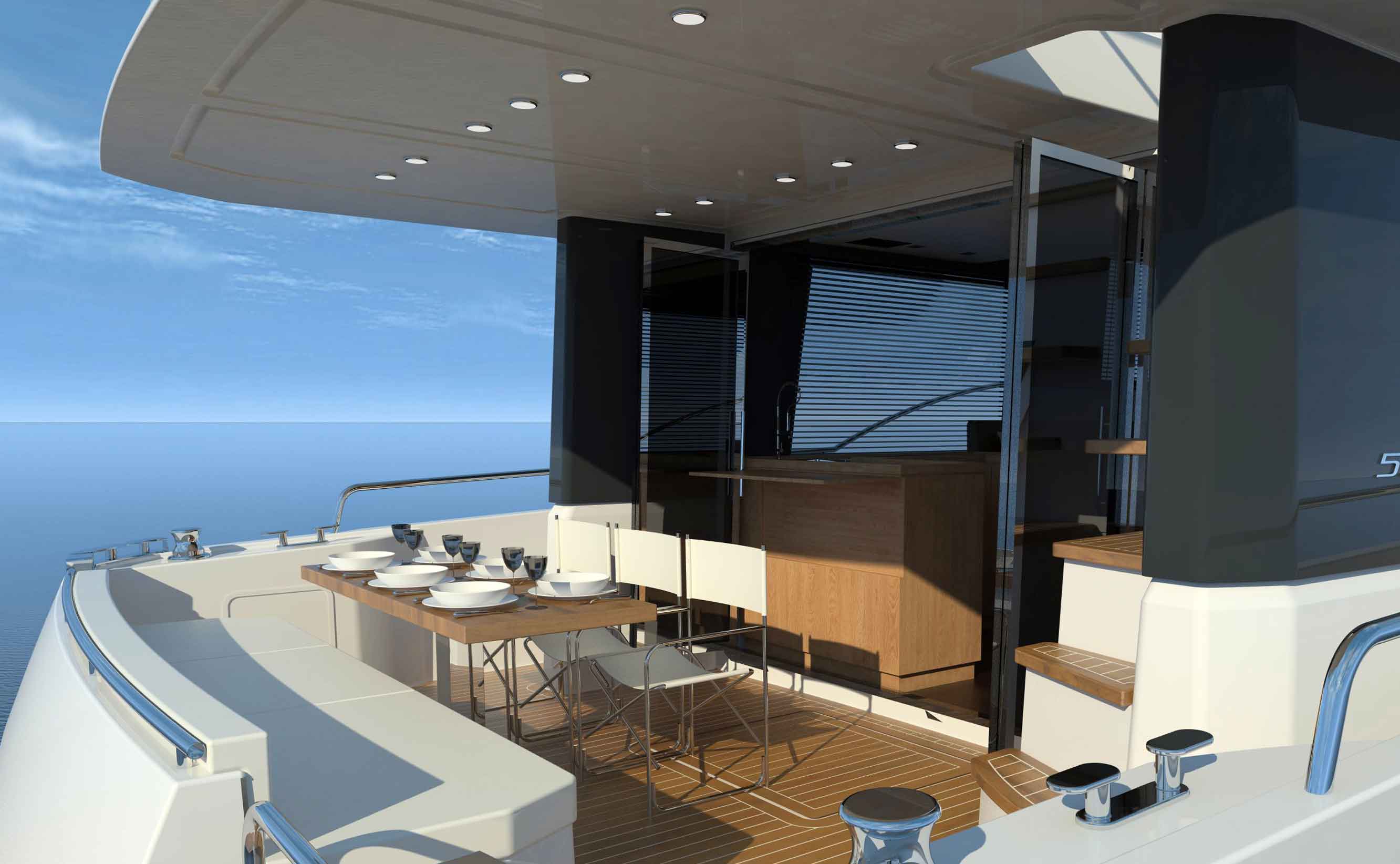 Sundeck Yachts 550: una barca comoda per vivere il mare