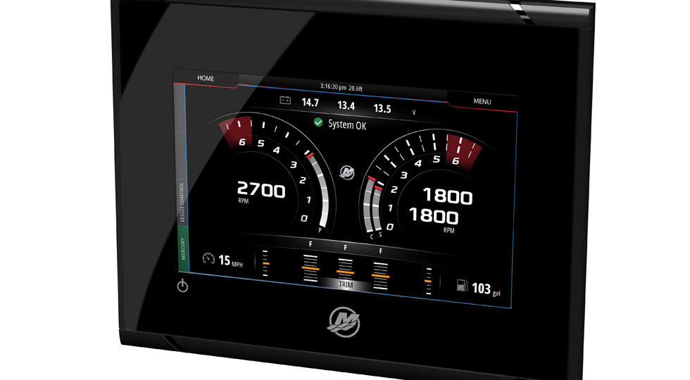 Mercury VesselView 502 e 702, il display multifunzione si evolve