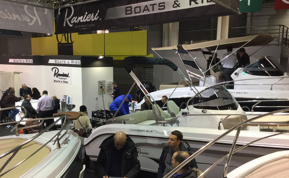 Salvatore Ranieri Archivia Il Nautic Di Parigi Con Un Segno Decisamente