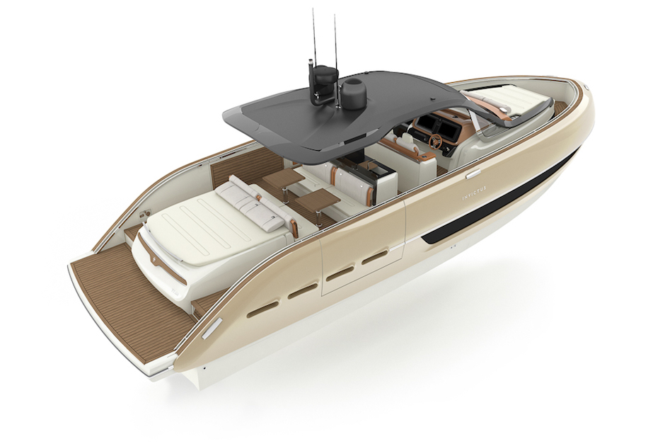 Invictus TT460, potente e chic è la nuova ammiraglia di Invictus Yacht