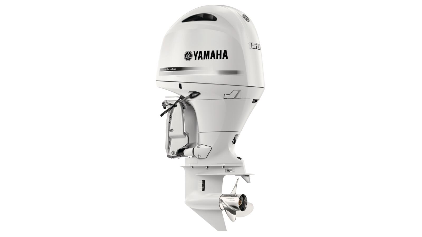 Gli Yamaha High Power 150 e 200 cv ora anche con calandra bianco perla
