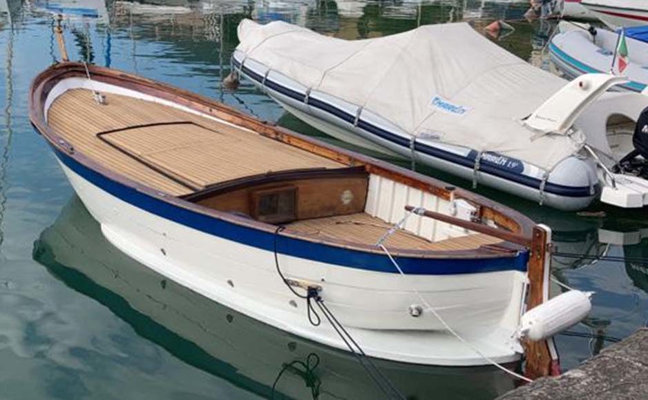 Gozzo Nello, come restaurare una barca in legno di oltre cinquant'anni