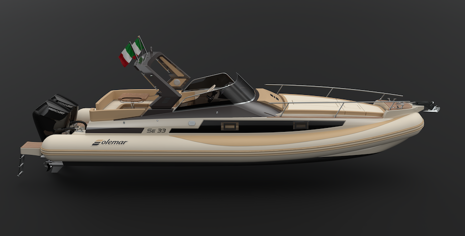 Solemar SE33, un bel gommone di 10 metri per la crociera comoda