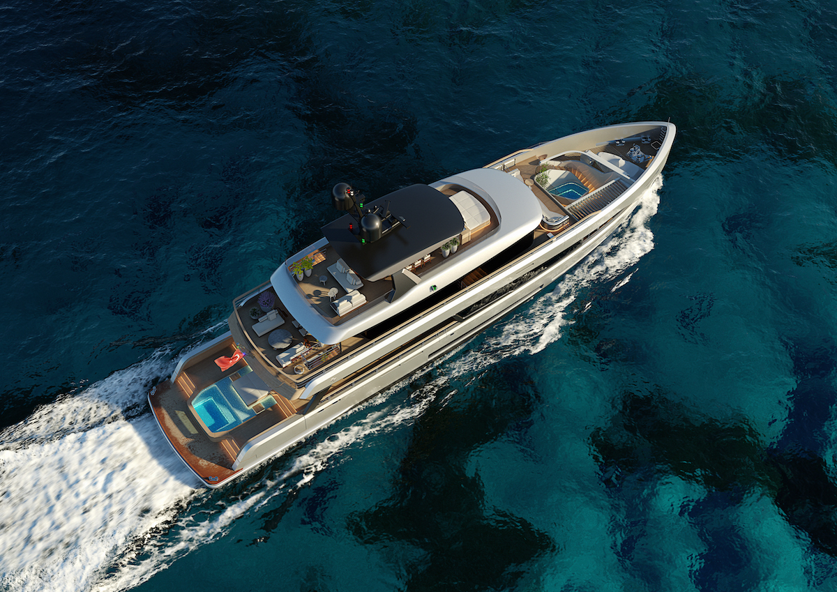 Sirena 42 Metri, il "super" superyacht di Sirena Marine